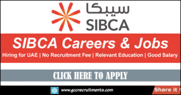 SIBCA Careers in Abu Dhabi UAE 2025 - Apply Now - GCCRecruitments