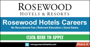 Rosewood Hotel Careers in Abu Dhabi 2025: Job Openings UAE - GCCRecruitments