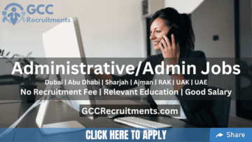 Administration Jobs in Dubai: Latest Job Openings UAE - GCCRecruitments ...