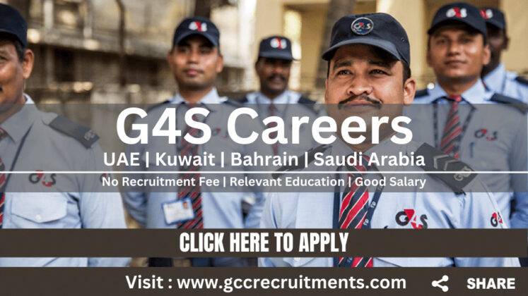 G4S Careers in Dubai 2025: New Job Openings in UAE - GCCRecruitments