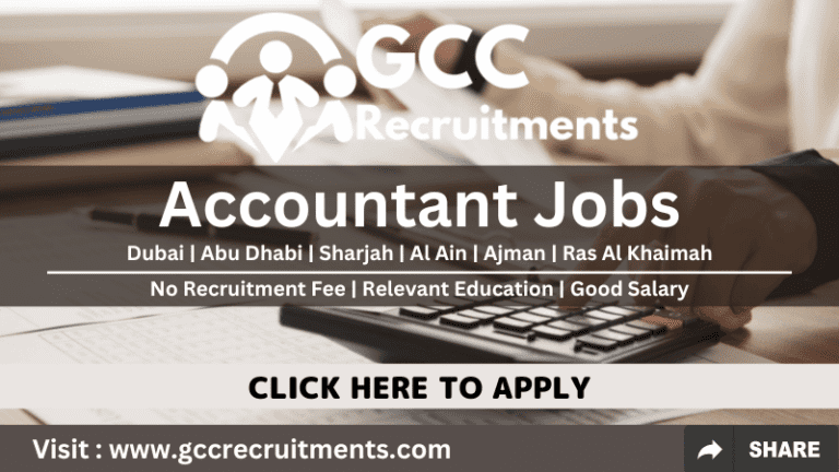 Accountant Jobs in Dubai and Across UAE (May 2026) - GCCRecruitments
