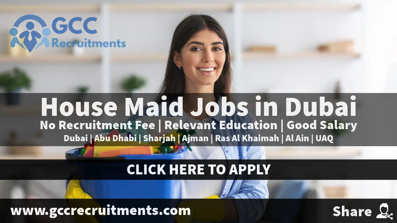 Housekeeping/maid Jobs in Dubai: Explore Jobs in UAE (Oct 2025 ...