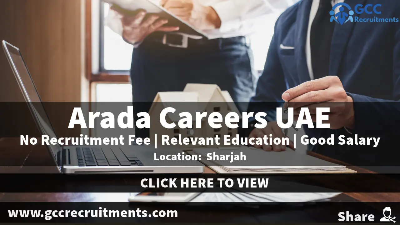 Arada Careers 2025: New Job Openings in UAE - GCCRecruitments